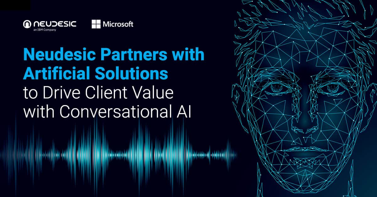 Neudesic Partners with Artificial Solutions to Drive Client Value with ...