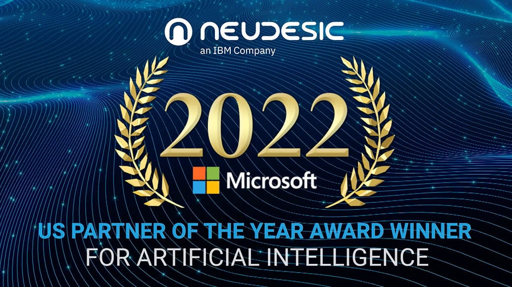 Neudesic Recognized as the 2022 US Microsoft AI Partner of the Year Winner & Global AI Partner ...