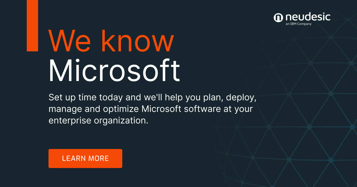 We Know Microsoft - Neudesic