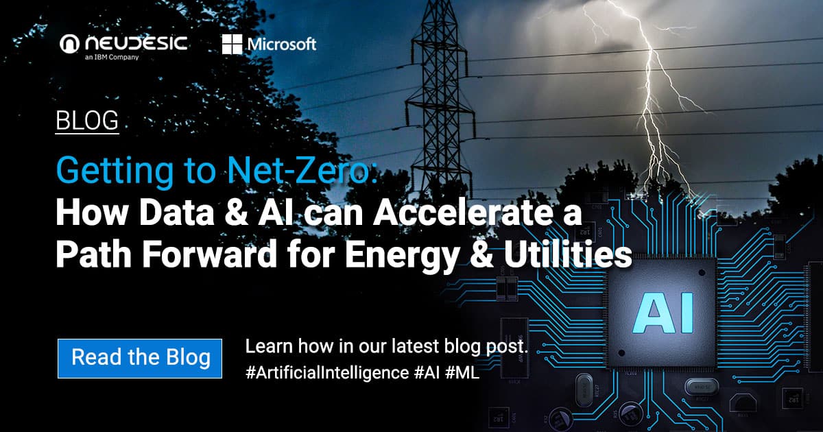 Getting to Net-Zero: How Data & AI can Accelerate a Path Forward for ...