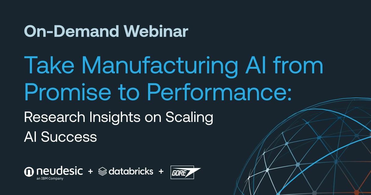 Take Manufacturing AI from Promise to Performance: Research Insights on Scaling AI Success ...