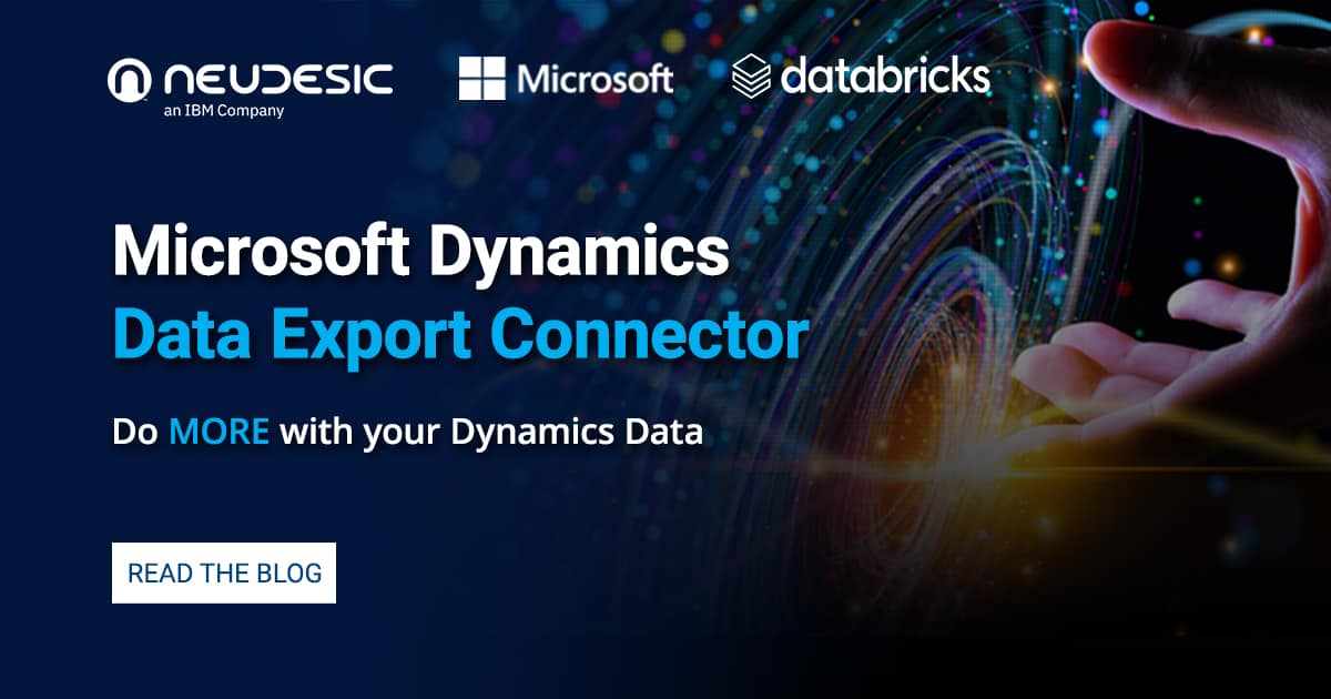 Neudesics Microsoft Dynamics Data Export Connector
